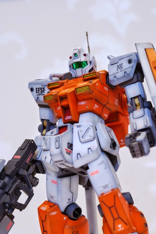 Gundam Family: HGUC 1/144 Power GM Custom Build