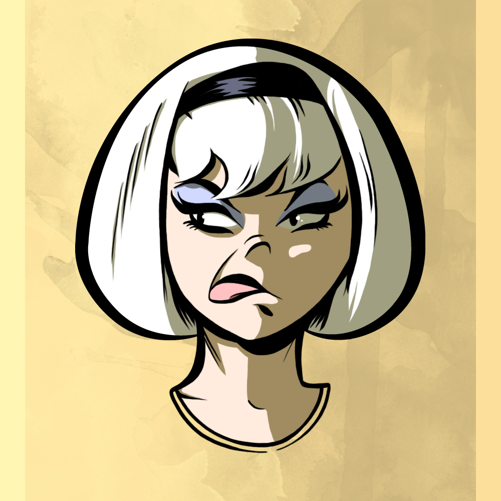 What are you drawing?: Sabrina the Teenage Witch