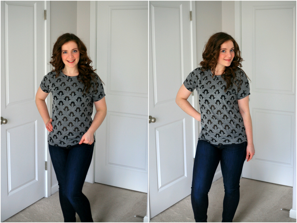 My first DIY knit top in years! From the Pattern Anthology... Just Add ...