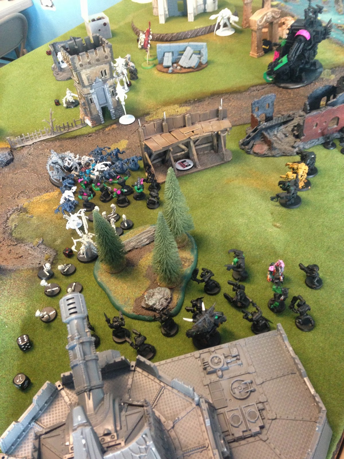 Battle Gaming One: Warhammer 40K - Orks + Aquila Stronghold - a bit of ...