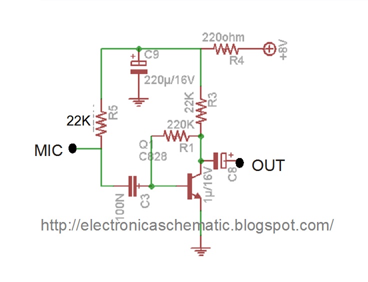 PRE AMP MIC Ankringan BKR