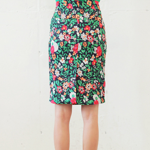 [Stylenanda] Floral H-line Skirt | KSTYLICK - Latest Korean Fashion | K ...