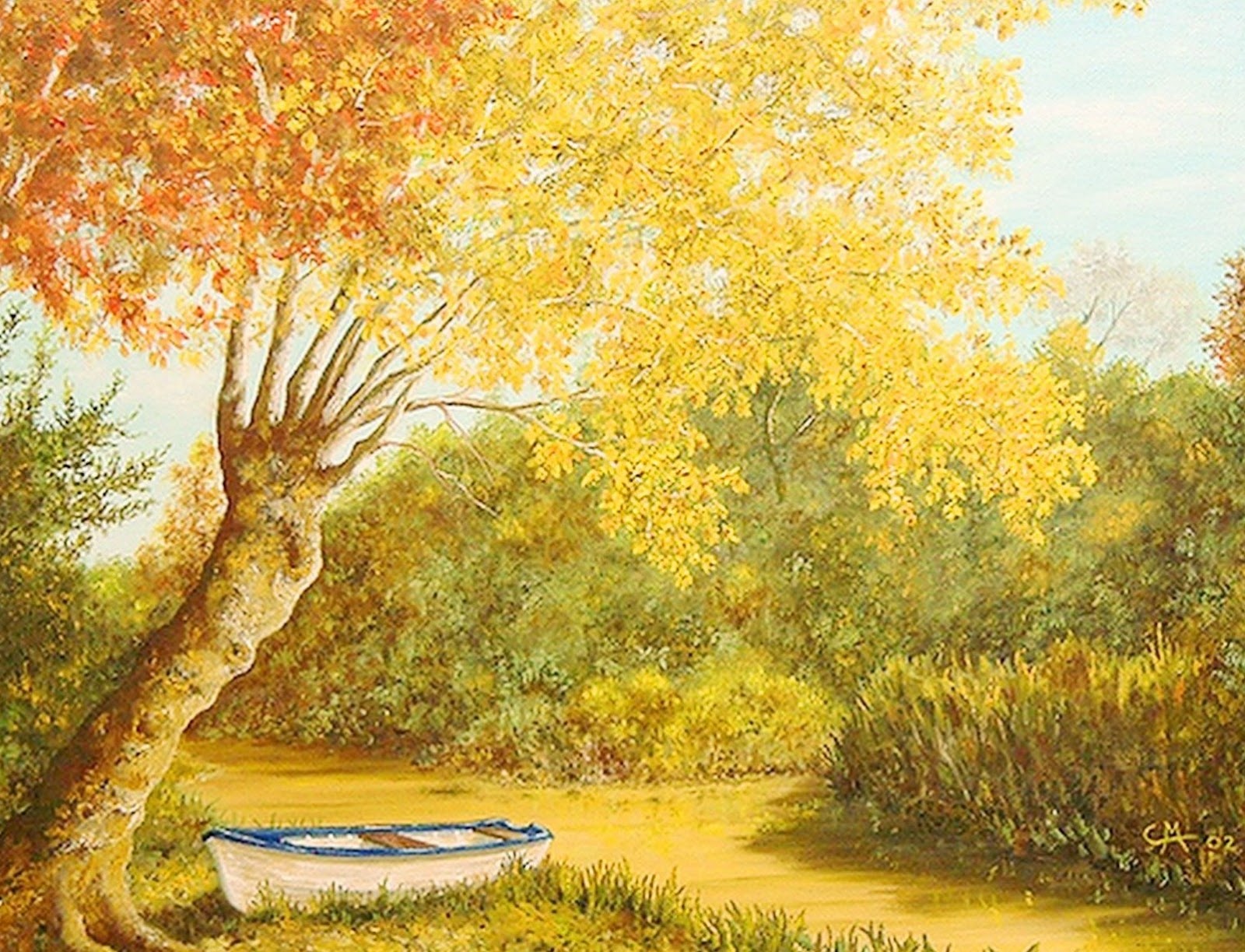 Imágenes Arte Pinturas: EL REALISMO EN PAISAJE AL ÓLEO