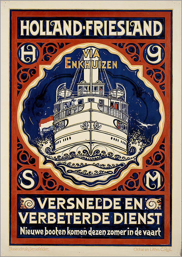 ART & ARTISTS: Vintage Dutch Posters