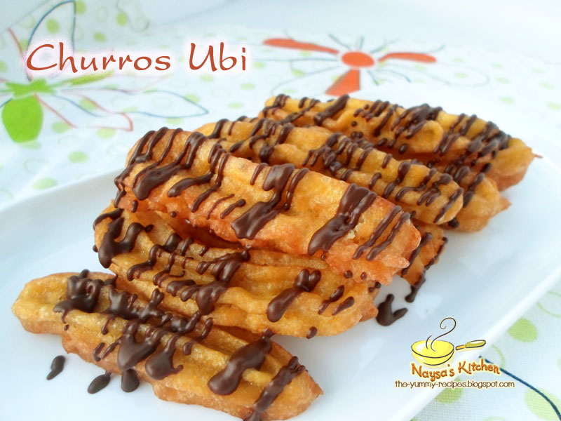 Churros Ubi (Sus Goreng Ubi) | Naysa Kitchen