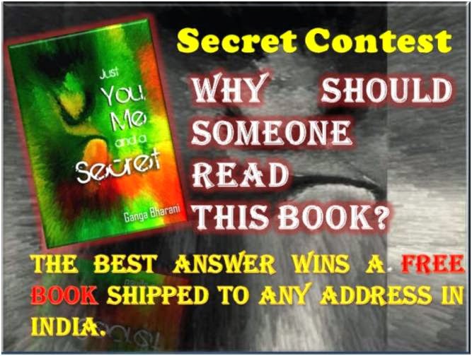 Secret Contest: Reasons to pick Just You, me and a secret - Scribbled By GB