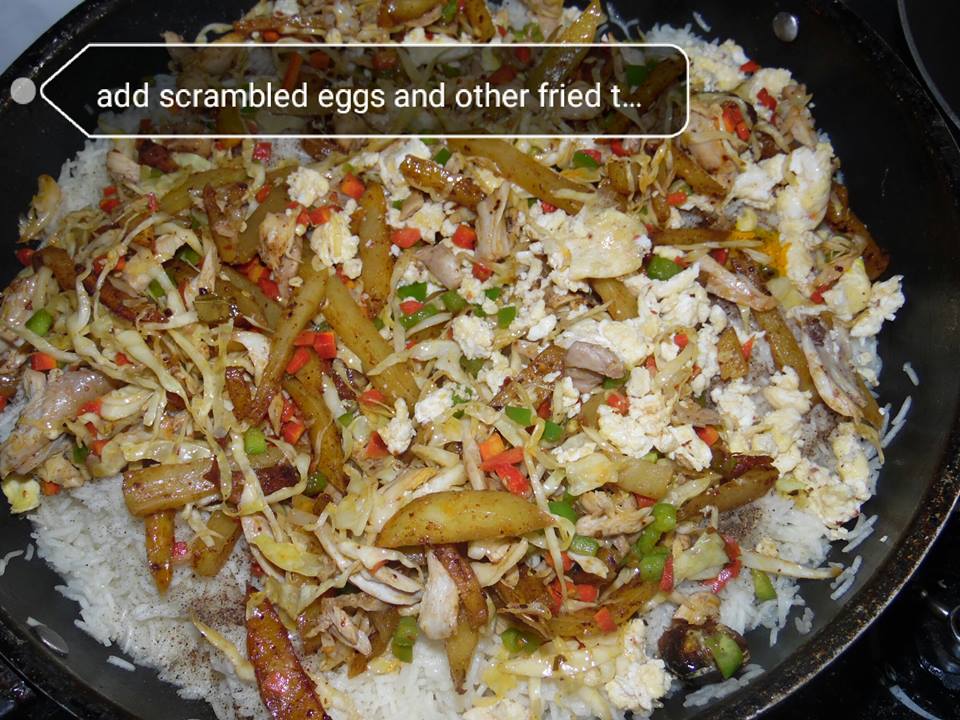 samar's Cooking adventures: Samar's chinese biryani & chicken spice