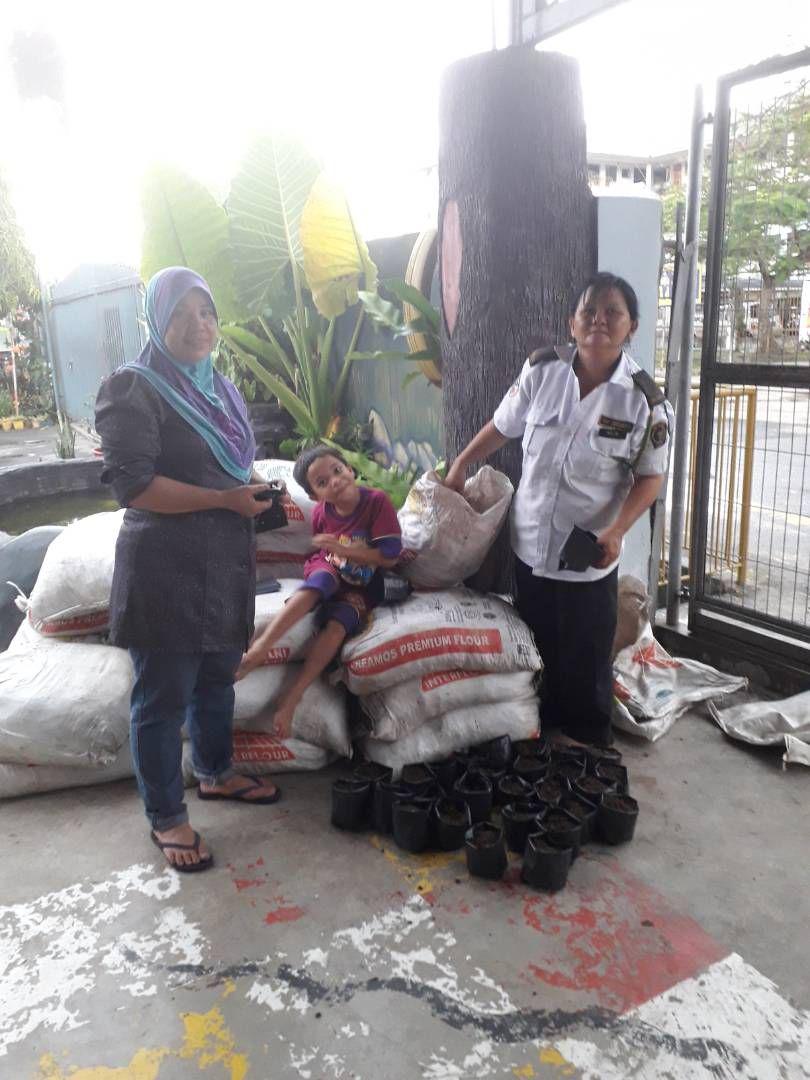 BLOG SERASI SK INANAM LAUT: AKTIVITI MENANAM POKOK HERBA