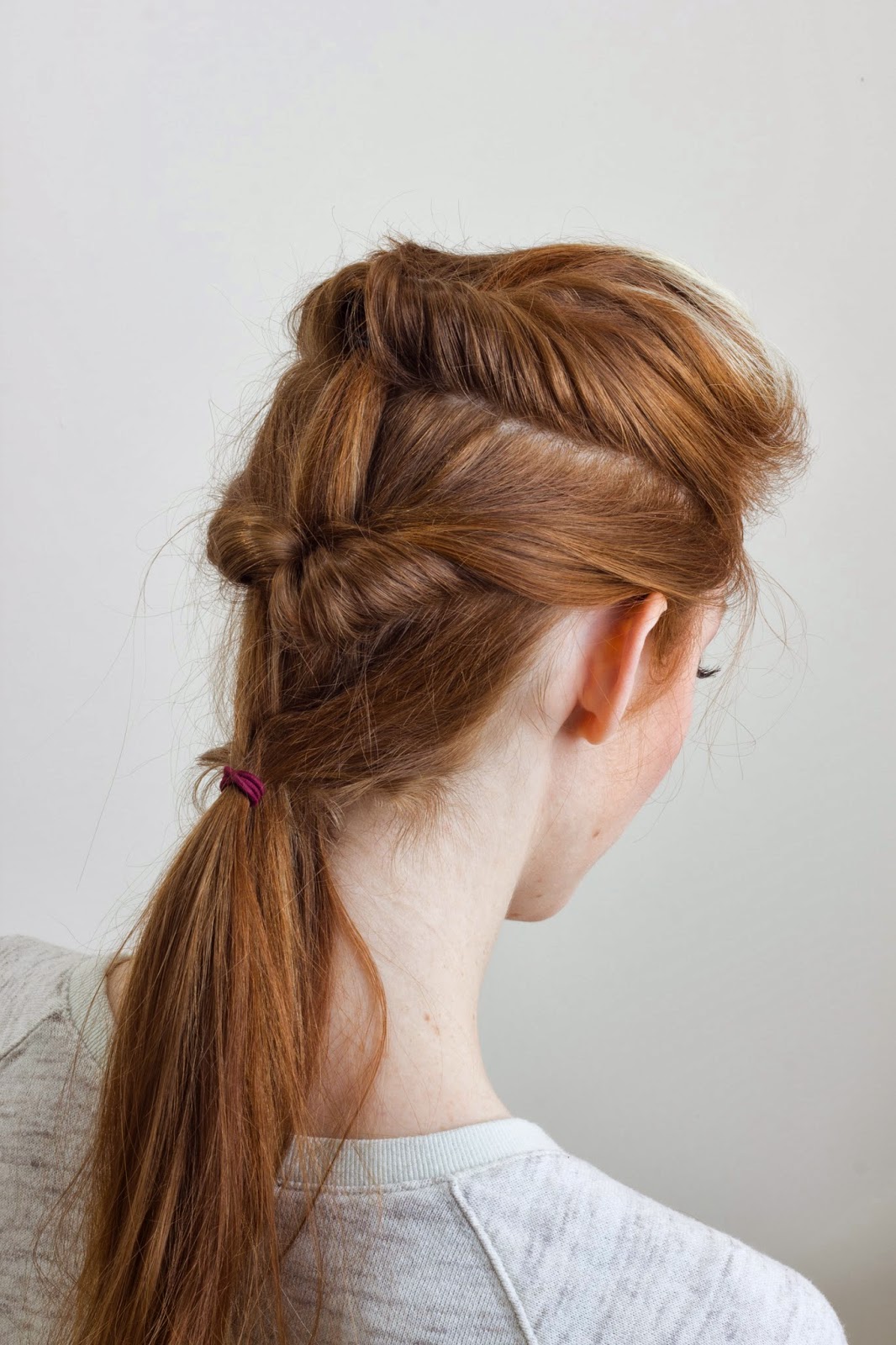 greatplainstyle: Hair How-To: THE TRIPLE TUCK PONY