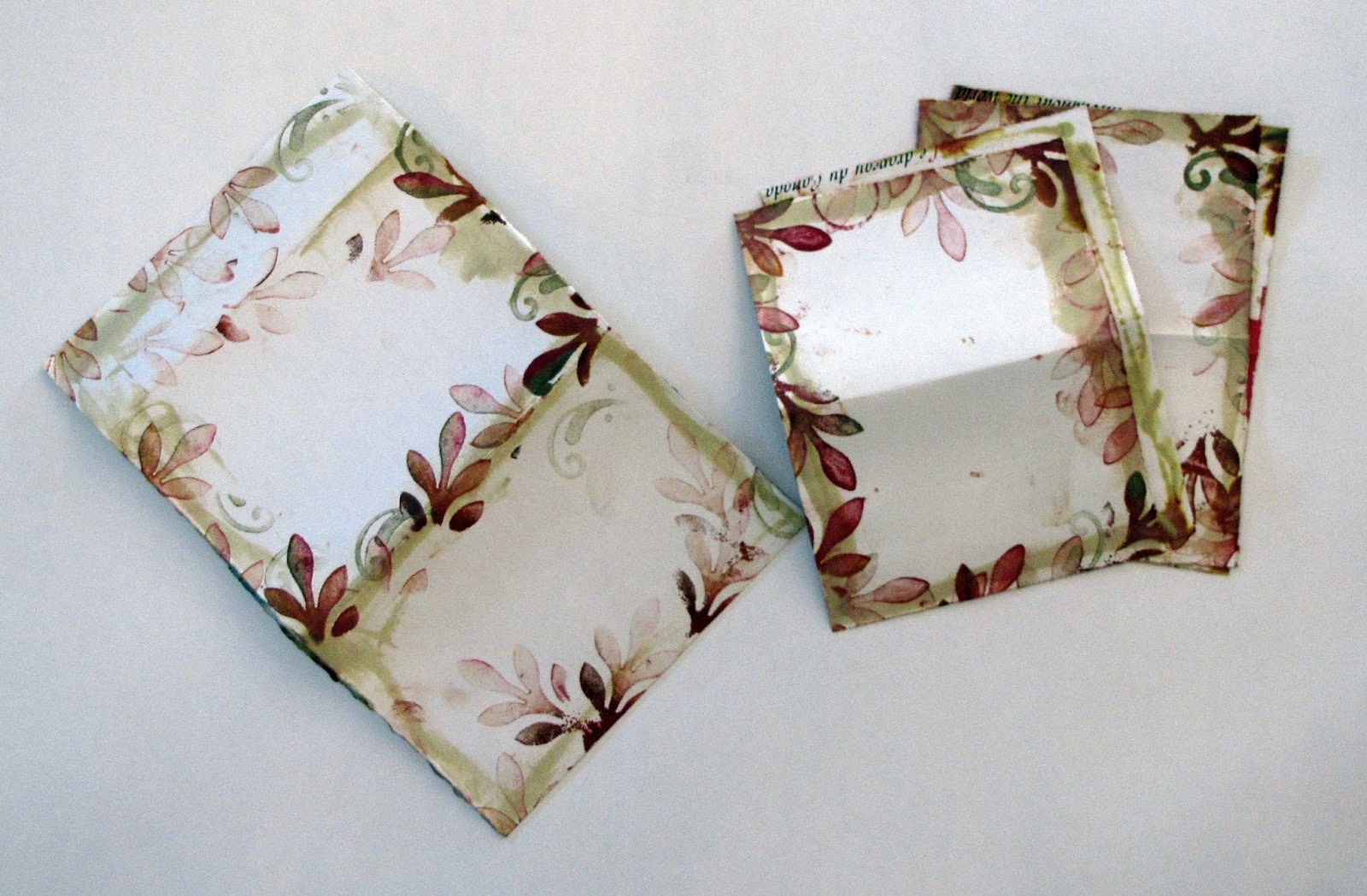 Letting in the Light: Decorated Booklet & Envelope