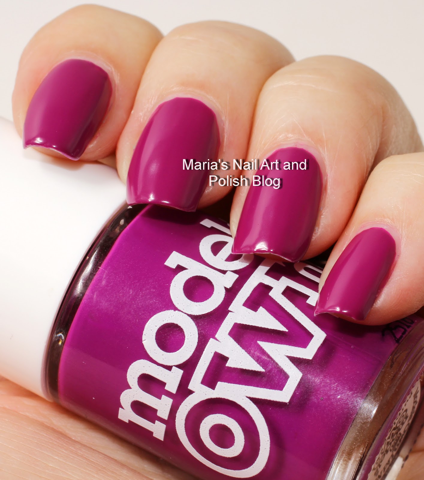 Marias Nail Art and Polish Blog: Models Own swatch spam: Deep Purple ...