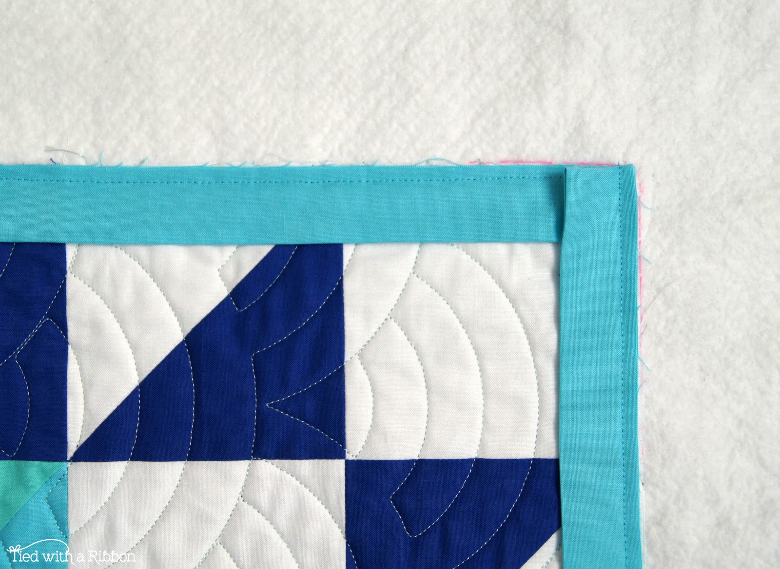 Tied with a Ribbon: How to sew your Quilt Binding continuously around ...
