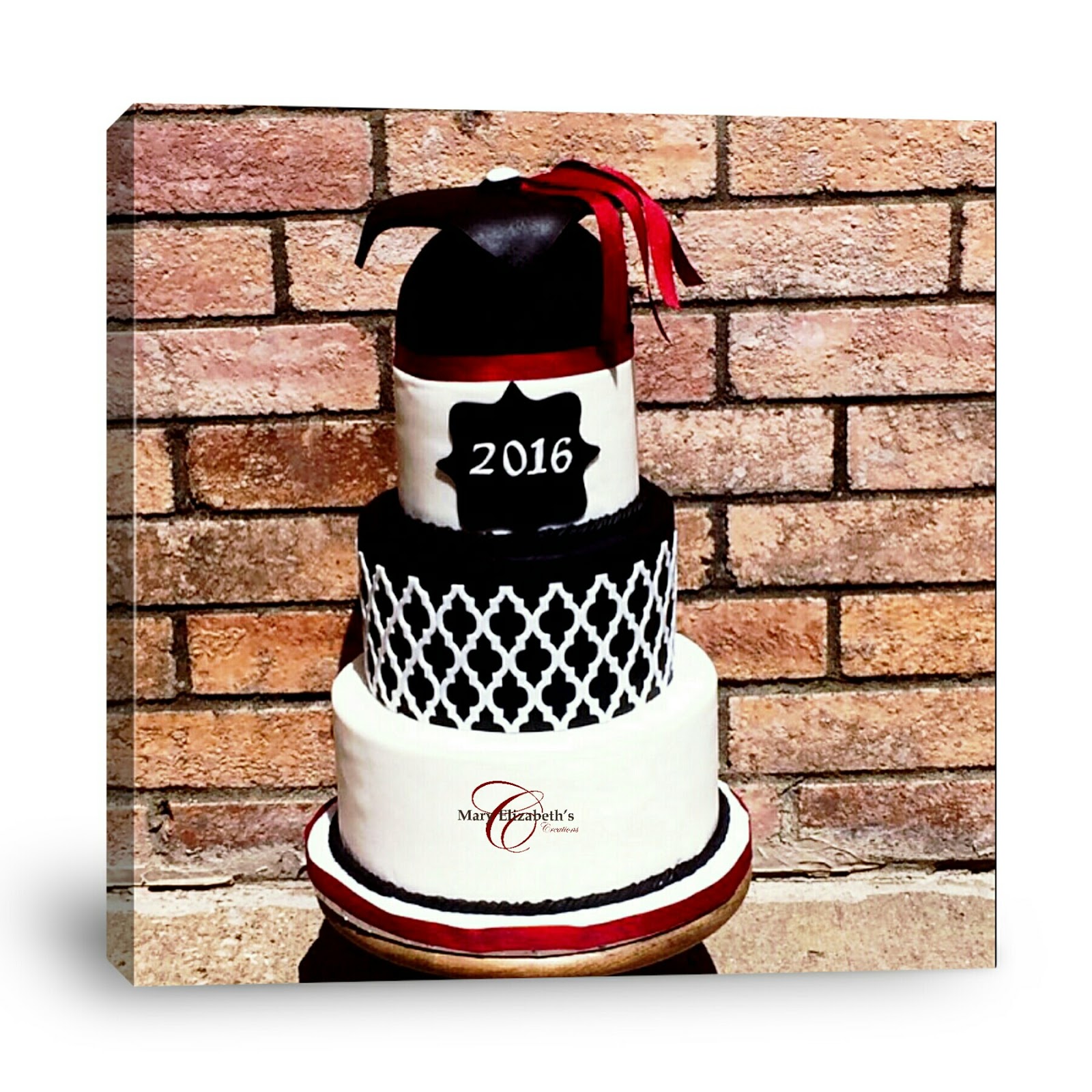 Mary Elizabeth's Creations: Graduation Cakes 2016