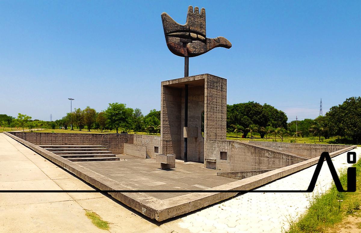 imagineplace: The Thinking Behind OPEN HAND In Chandigarh by Le Corbusier