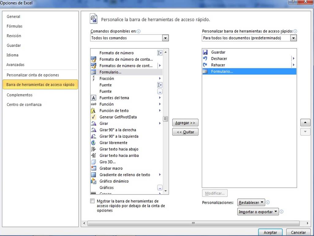JV Technology Utilizar Formularios En Excel 2010 jv-technology-utilizar-formularios-en-excel-2010