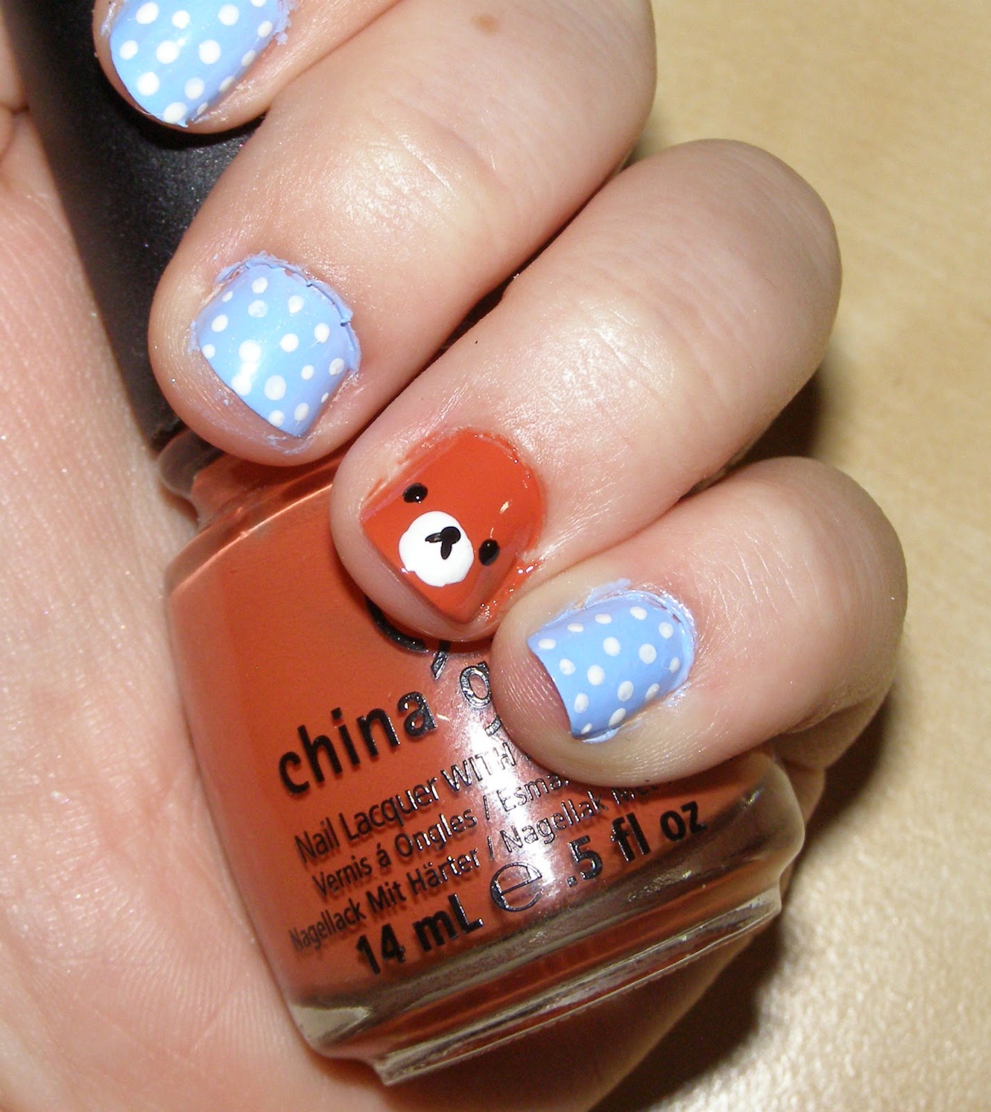 Alluring Alyss Beauty *:･ﾟ : Rilakkuma Nail Art Tutorial~!