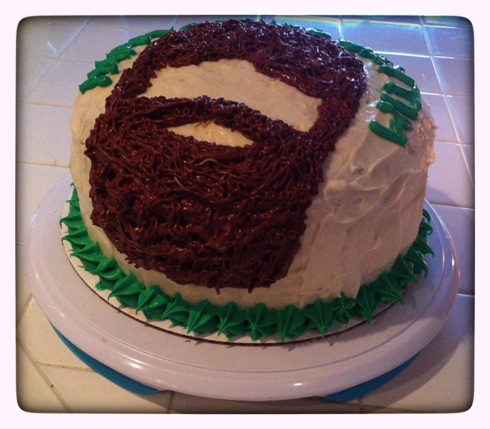 Hawes Mom: The beard cake