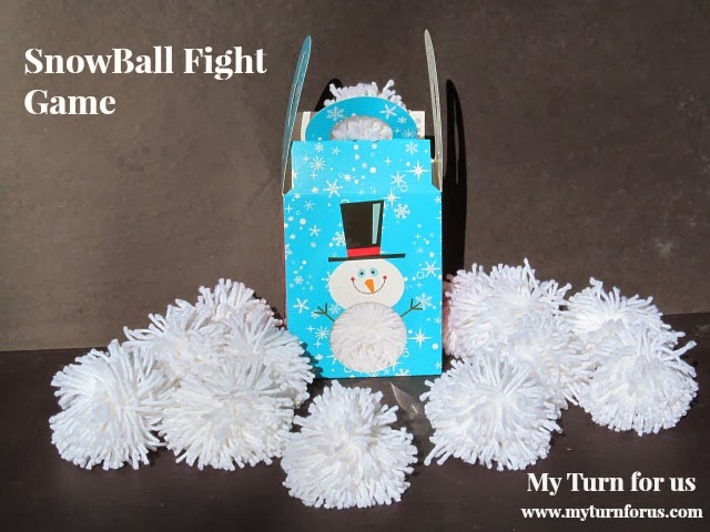 Snowball Fight Game and Directions for the Clover Pom Pom Maker - My ...