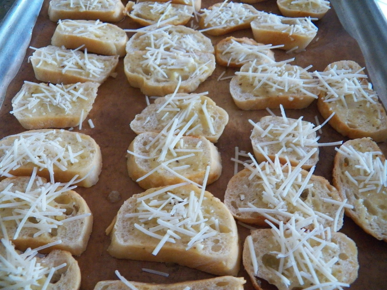 Garlic Bread Spread for Romano Crisps - Sid's Sea Palm Cooking