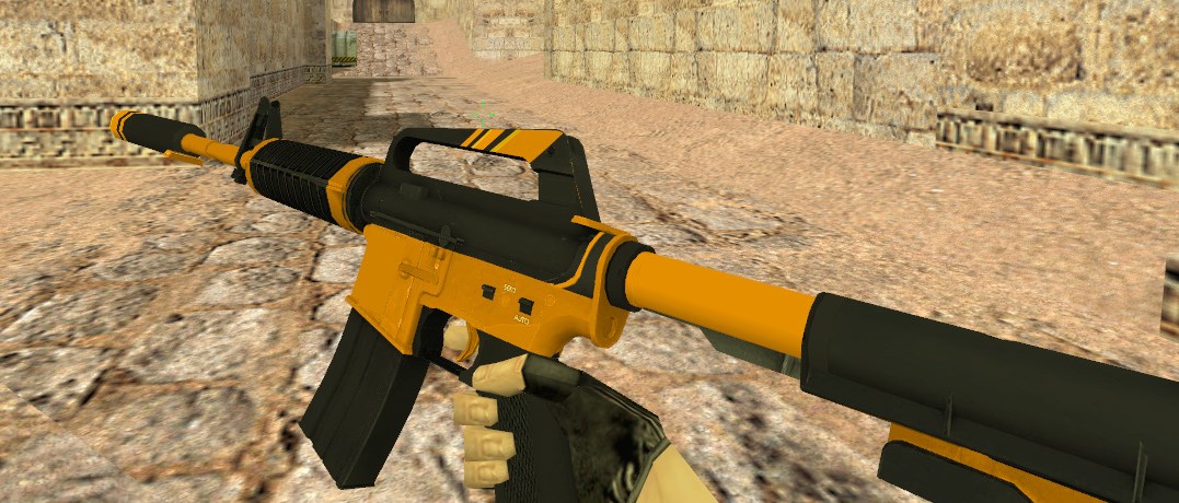 Skin M4A1 - Atomic Alloy (CS:GO) HD para CS 1.6 - CS Revo!