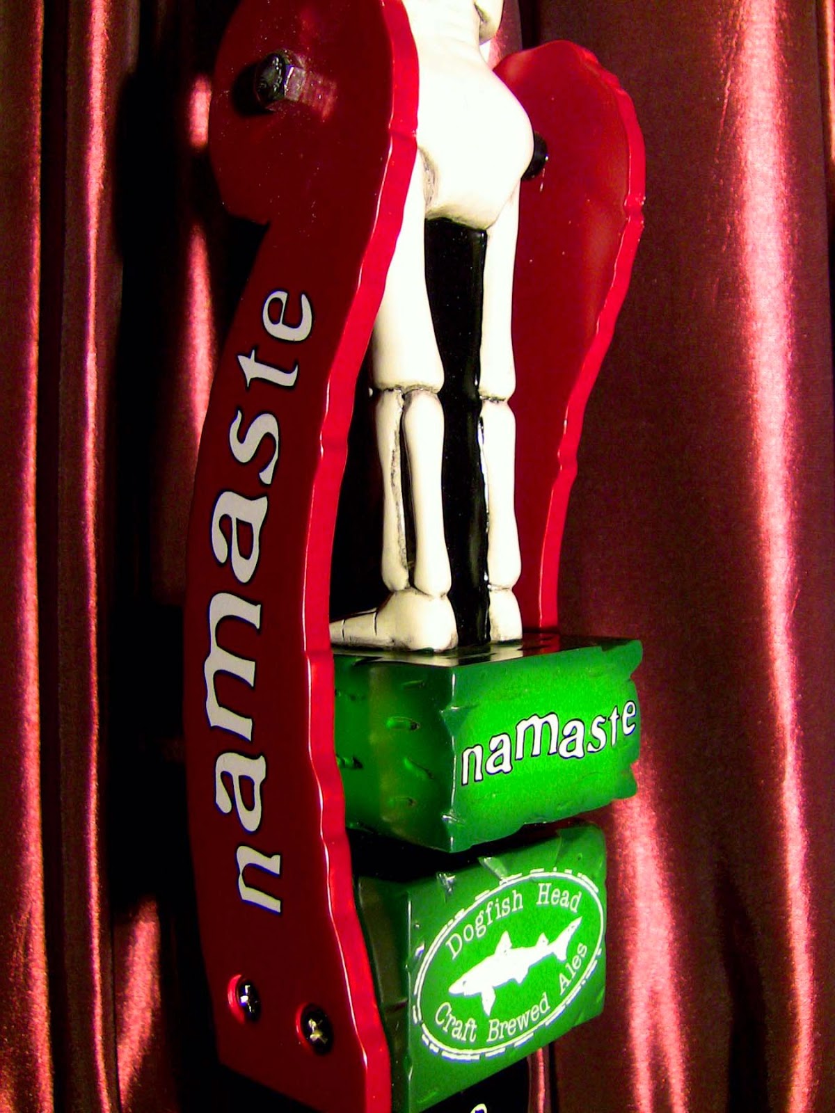 Tap Handle #409: Dogfish Head - Namaste