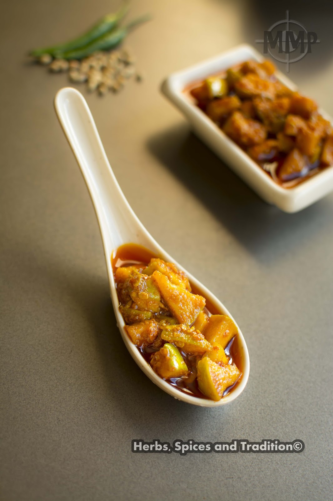 Herbs, Spices and Tradition: GREEN APPLE PICKLE