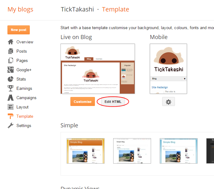 Blogger Templates for Noobs - Part 1 - Template Structure