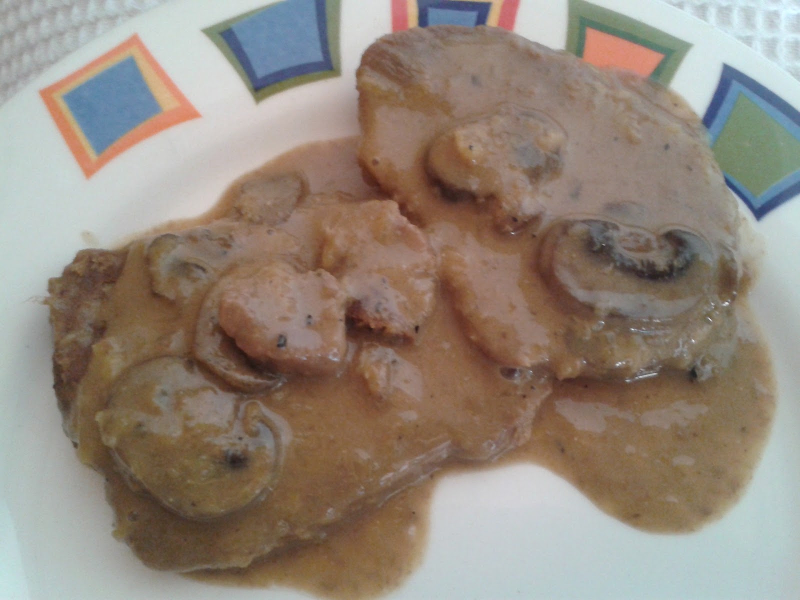 Cocina de las Mesa: Posta en salsa de champiñones