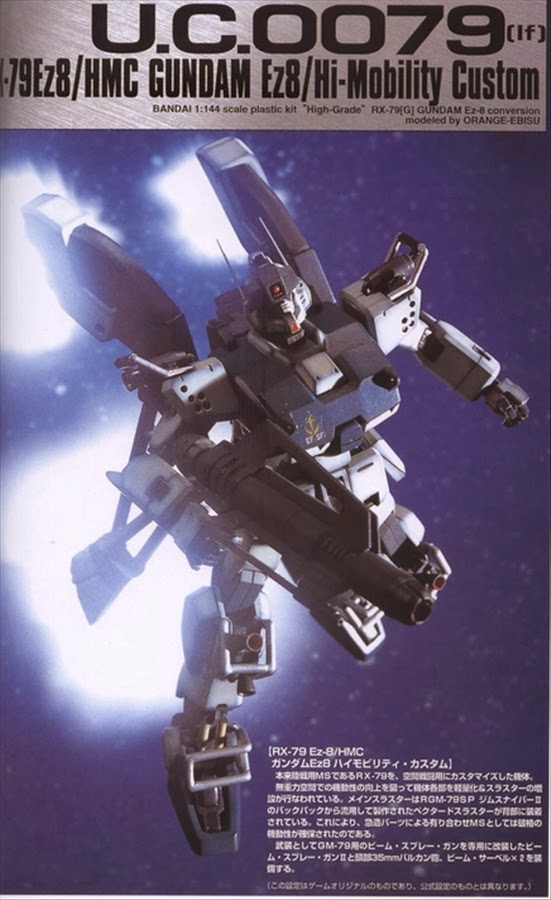 1/144 RX-79Ez-8/HMC Gundam Ez8 High Mobility Custom - Custom Build