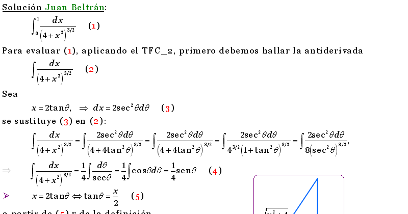 3110 Segundo Teorema Fundamental Del Calculo Integral