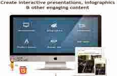 Visme: permite crear presentaciones, infografías, animaciones, banners ...