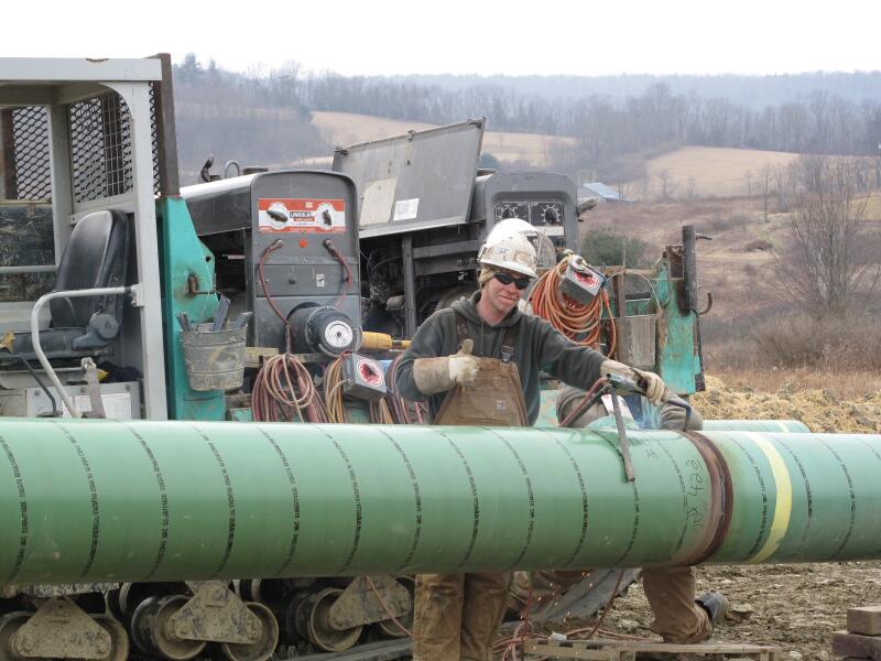 The Joyce Road Neighborhood: Pipeline Construction