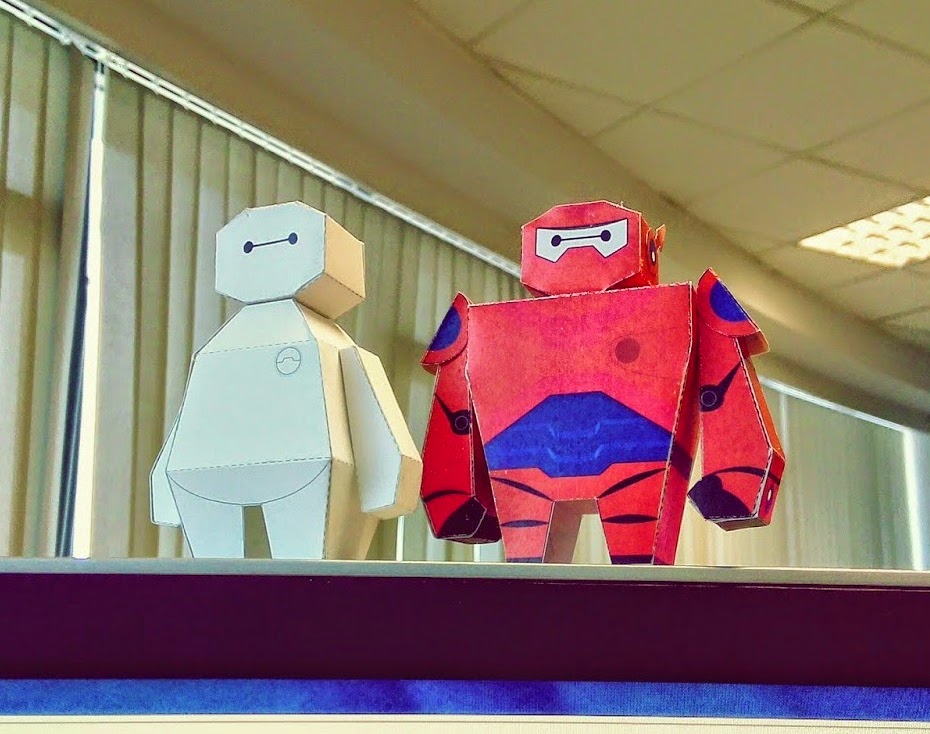 Papercraft Big Hero 6 - Baymax Paper Toy | Papercraft Free Download And ...