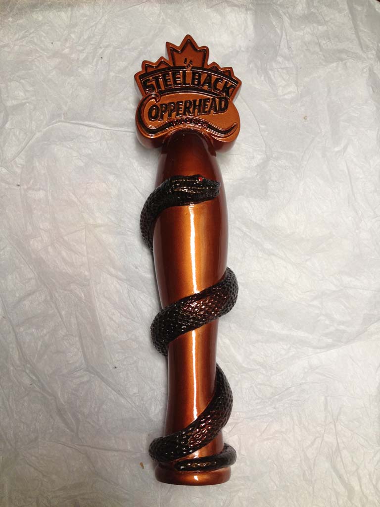 Tap Handle #233: Steelback - Copperhead PIlsner