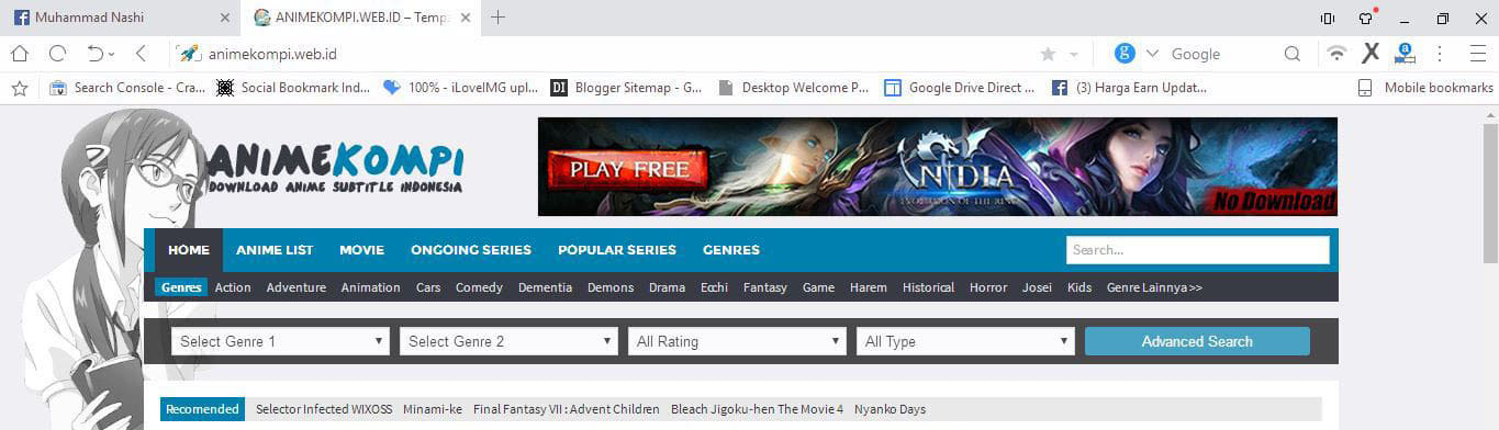 Rekomendasi Situs Tempat Download / Streaming Anime Terbaik dan ...