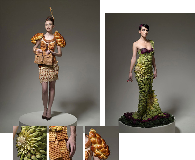 Say Hi! To Design: Hunger Pains - Clothing Made of Food