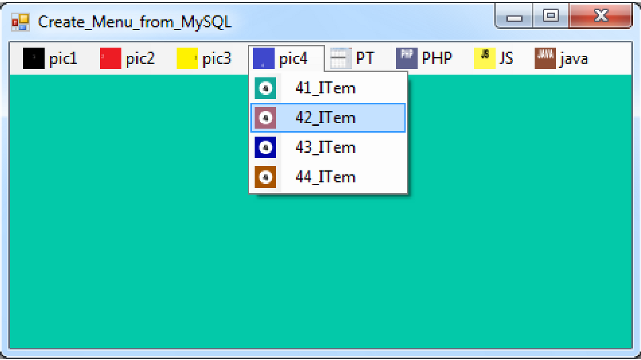 C# Create Menu Using MySQL - C#, JAVA,PHP, Programming ,Source Code C# Create Menu Using MySQL - C#, JAVA,PHP, Programming ,Source Code