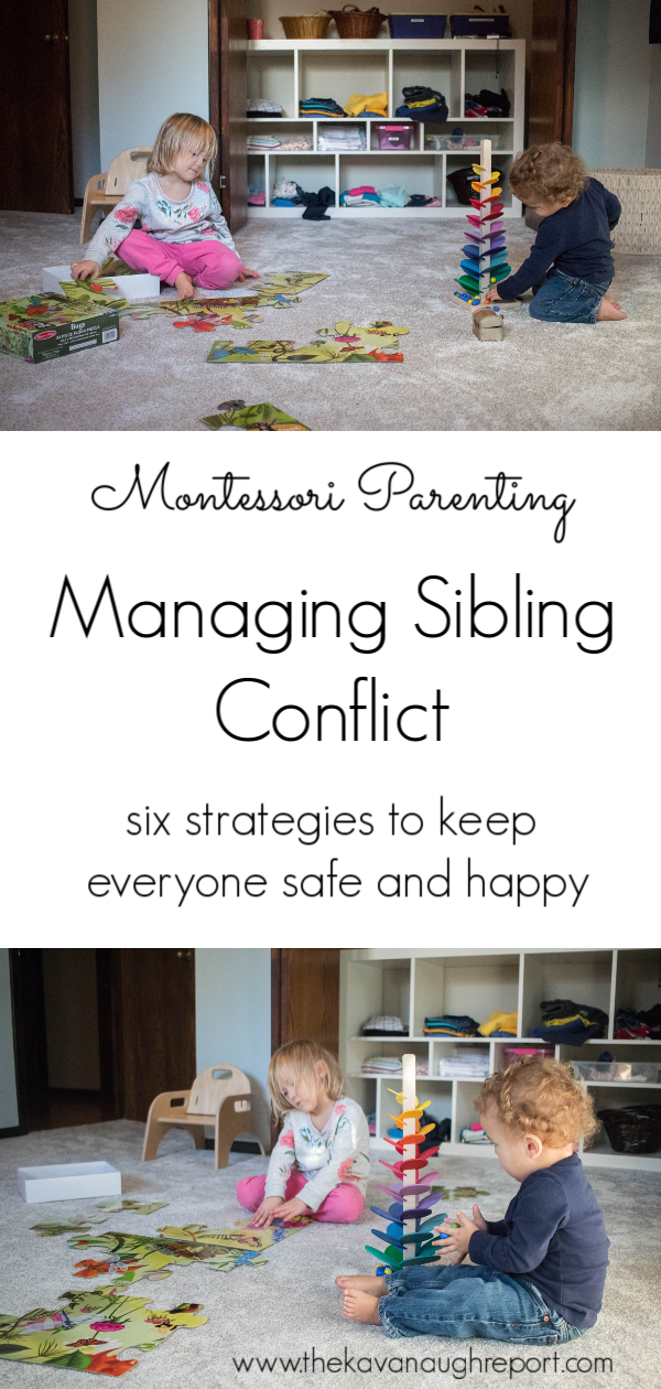 Managing Sibling Conflict