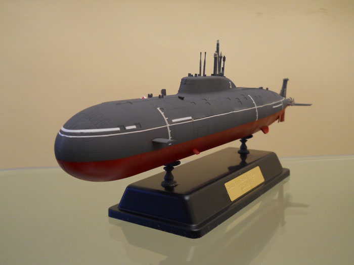 Maquetismo Estático: Submarino ruso Akula II K-335 giepard