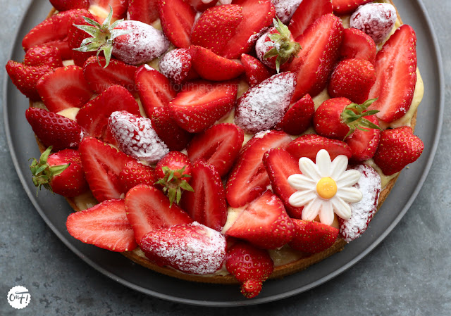 La tarte aux fraises