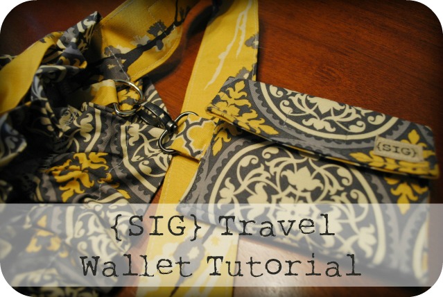SIGnature Creations: {SIG} Travel Wallet Tutorial