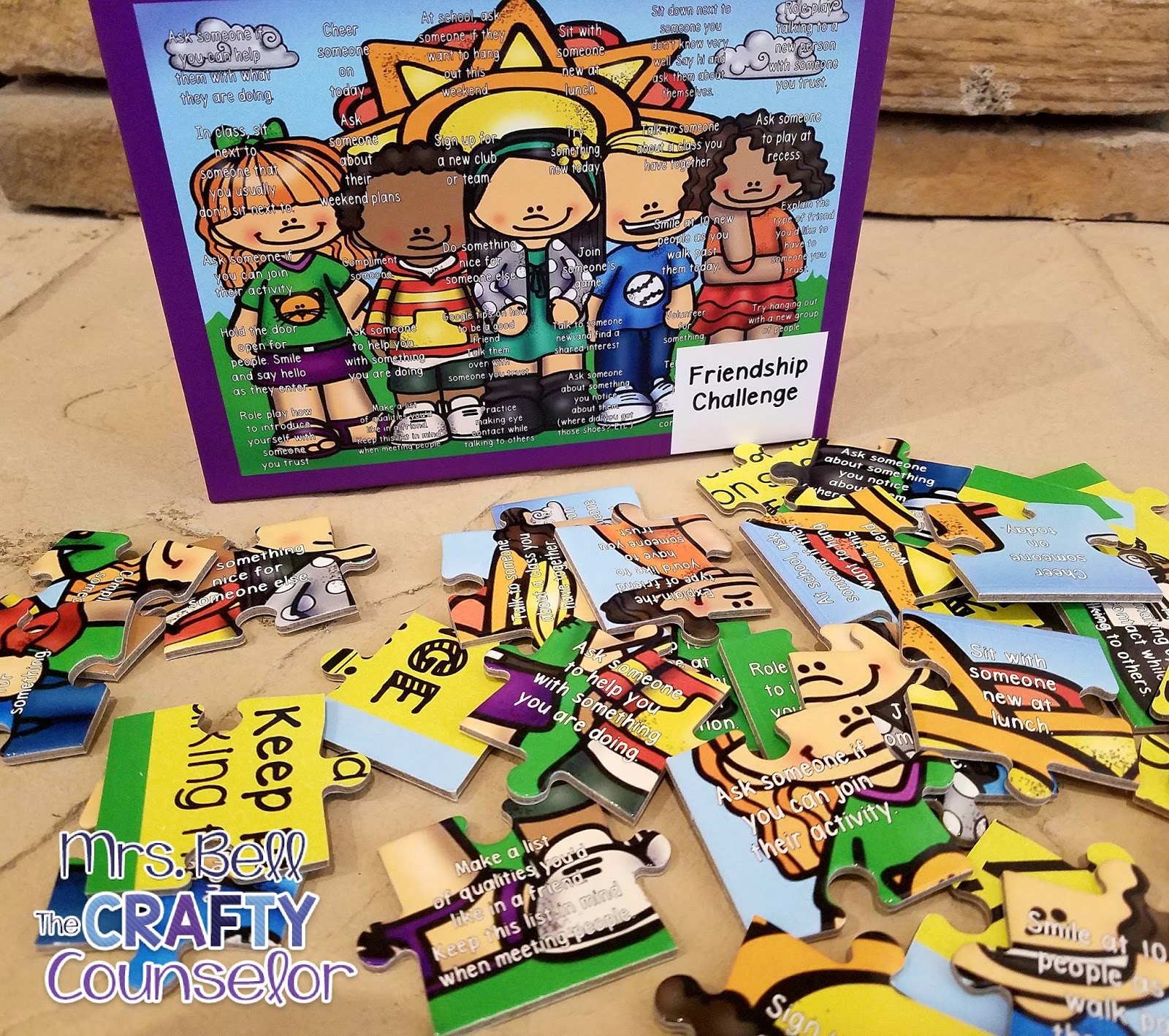 Friendship Challenge - Mrs. Bell The Crafty Counselor