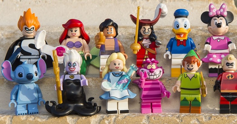 Studded Plate: Disney Minifigures