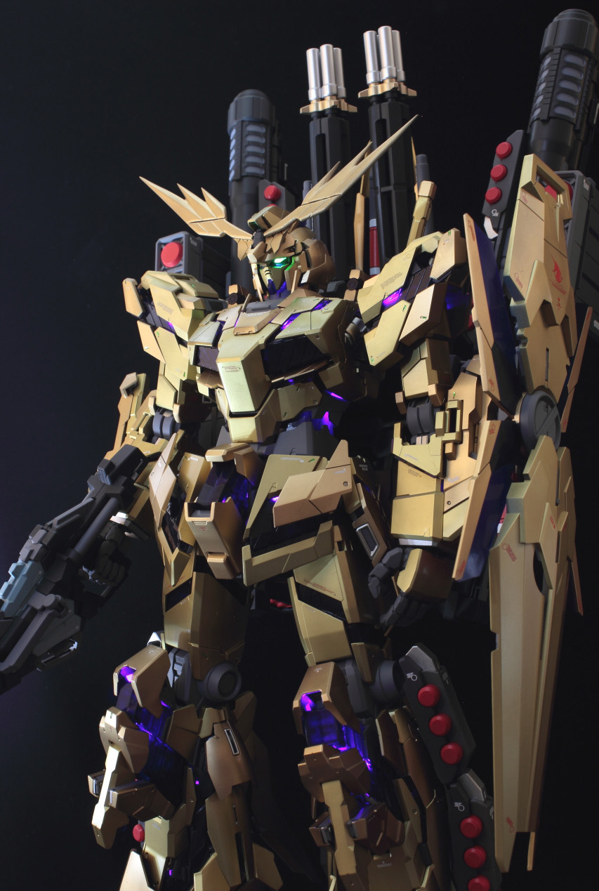 GUNDAM GUY: PG 1/60 Full Armor Unicorn Gundam Unit 03 Phenex - Custom Build