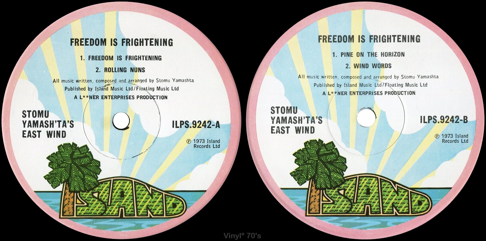 1973 Freedom Is Frightening - Stomu Yamash’ta’s East Wind - Rockronología