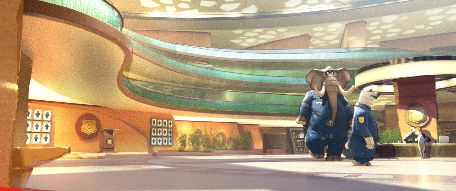 Dan Cooper's blog splotch: Zootopia Color Keys/ paintovers.....etc