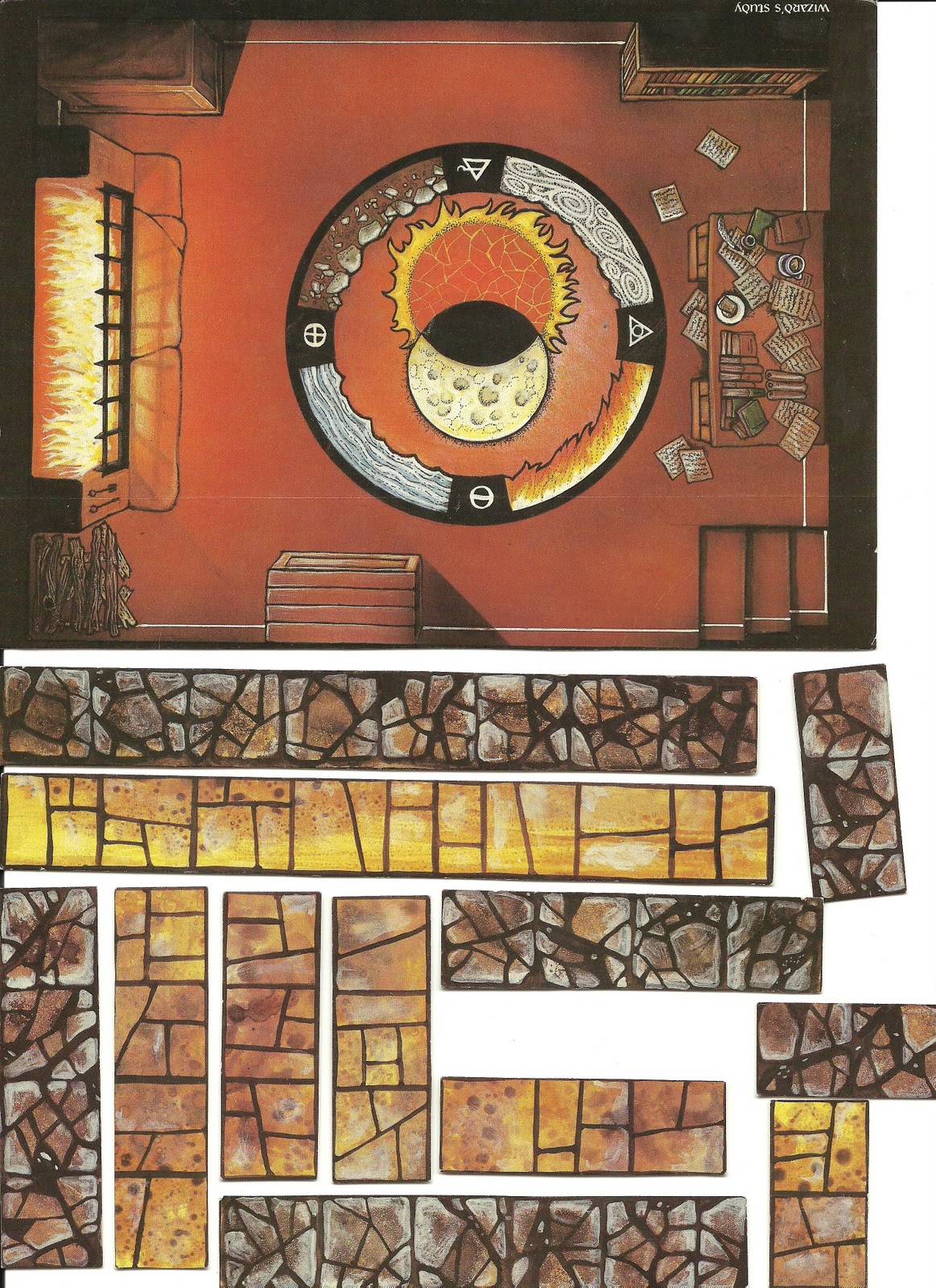 David's RPG: dungeon rooms