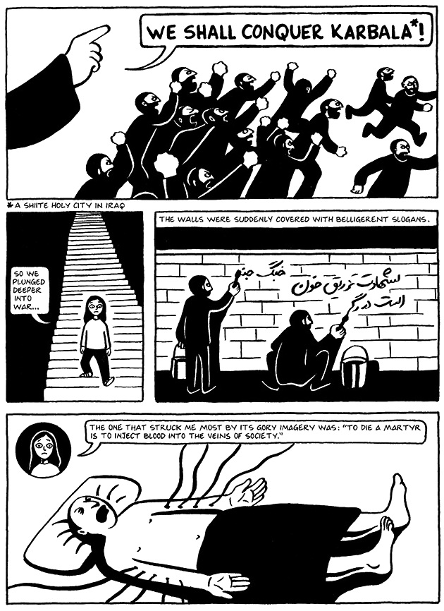 Read Persepolis 1, Section 15: The Cigarette, Page 113