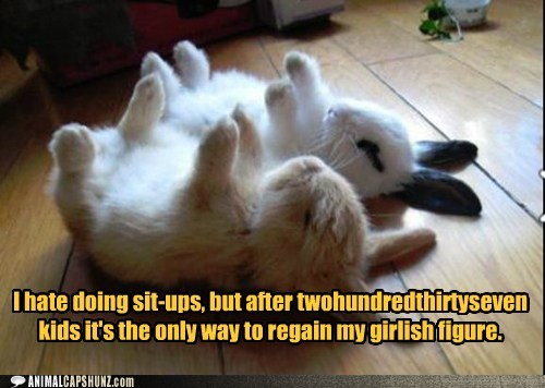 Cardio Trek - Toronto Personal Trainer: Hot Tip: Sit Ups Humour