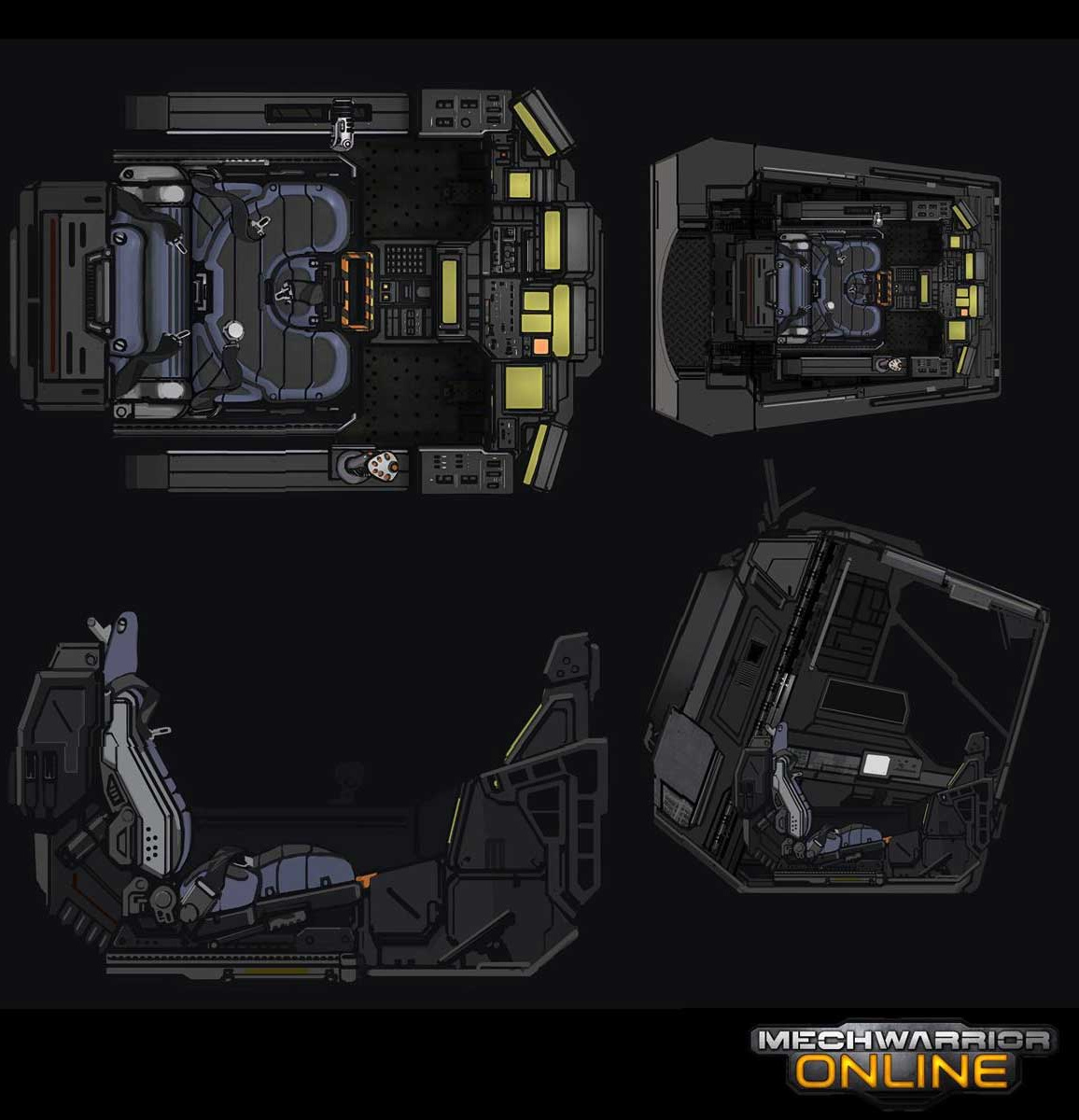 Bootae's Bloody Blog: MWO - Cockpit view concept art